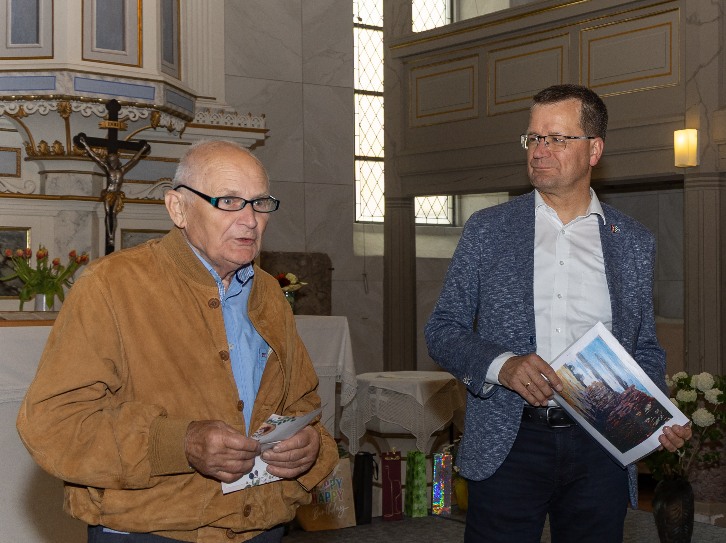 „Rückblick“ – Der Vetschauer Maler Siegfried Engelmann blickt auf 70 ...